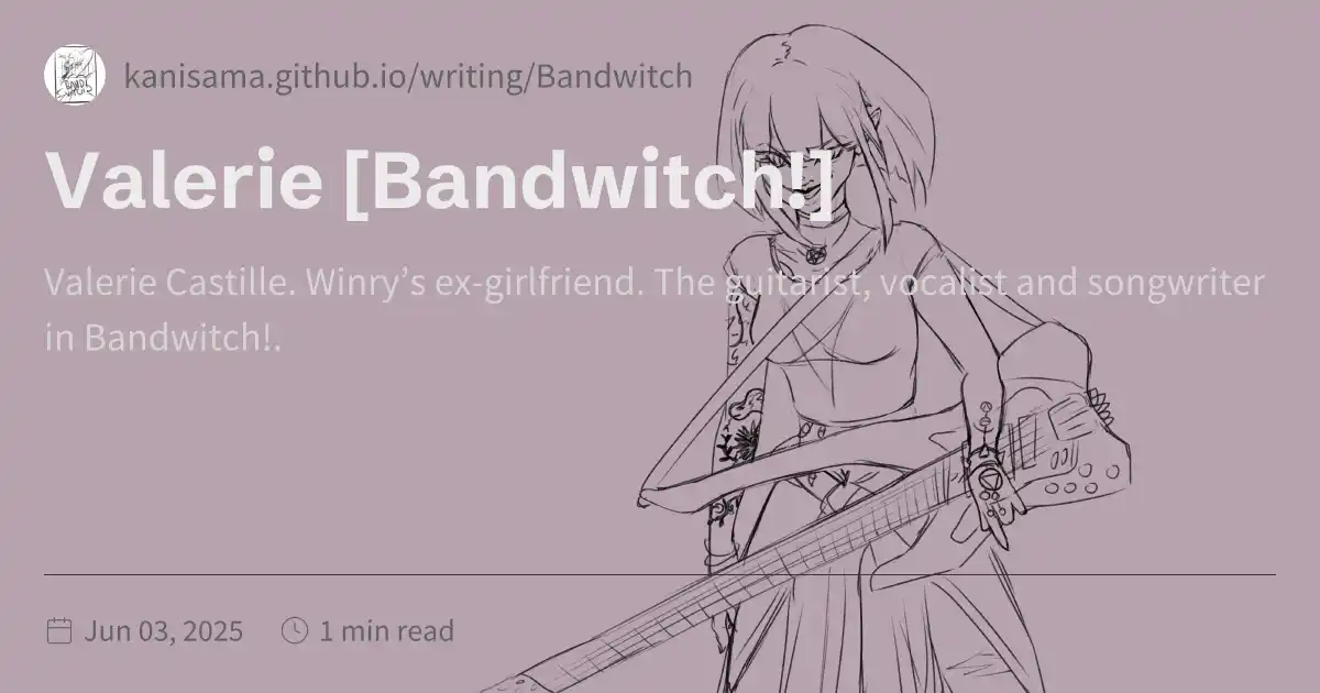 Valerie [Bandwitch!]